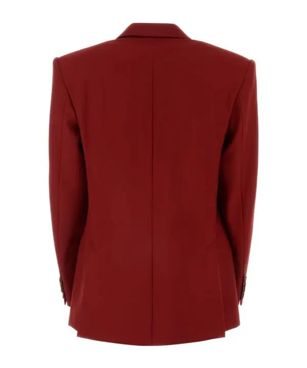 Stella McCartney Oversized Button-up Blazer - Red