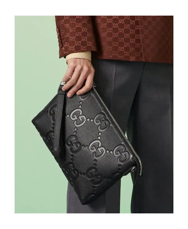 Gucci Jumbo Gg Medium Messenger Bag