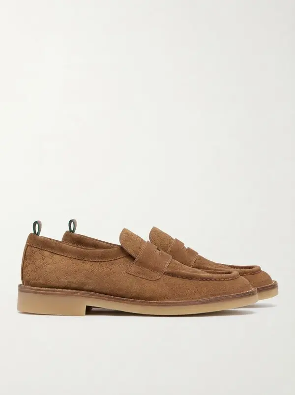 Gucci Web Detailed Loafers
