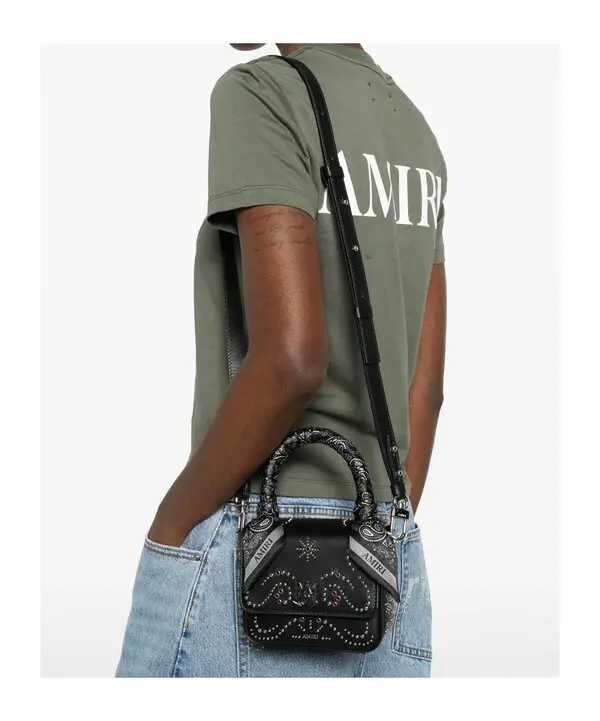 Amiri Micro Ma Stud Tote Bag