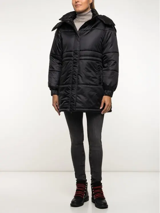 Emporio Armani Quilted Hooded Jacket