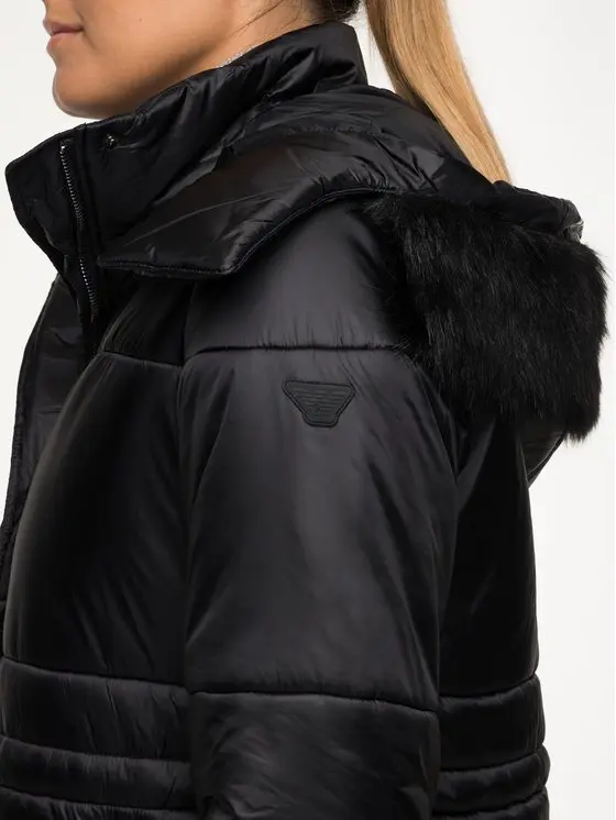 Emporio Armani Quilted Hooded Jacket
