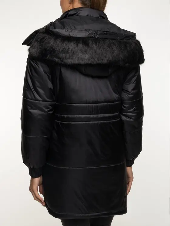 Emporio Armani Quilted Hooded Jacket
