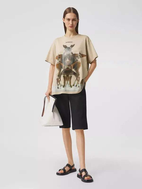 Burberry Graphic Print T-shirt