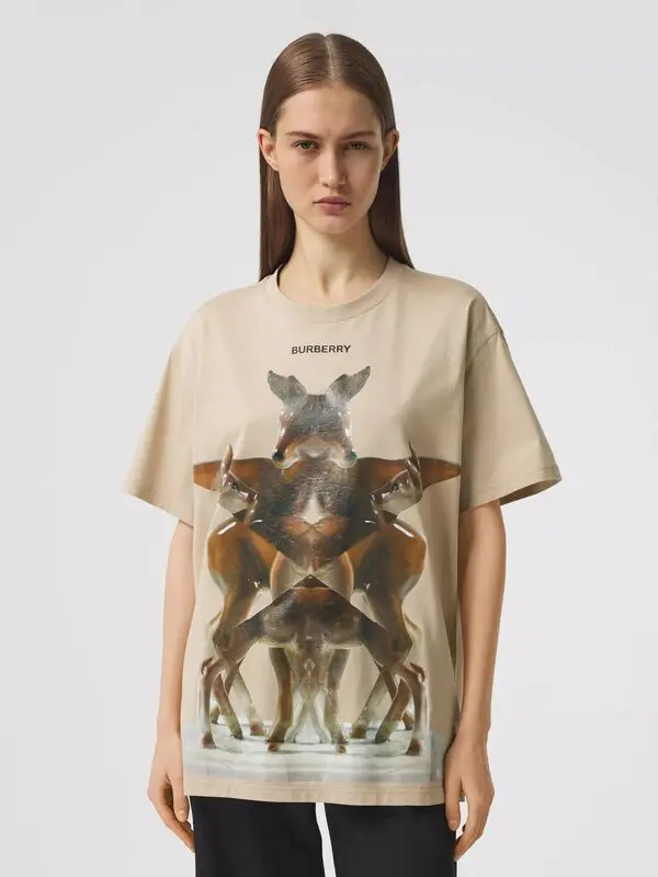 Burberry Graphic Print T-shirt