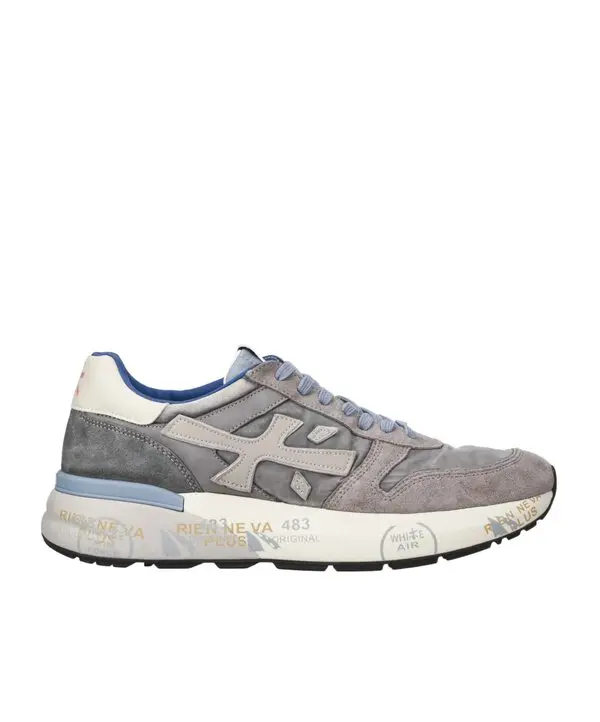 Premiata Mick 7247 Lace-up Sneakers - Gray