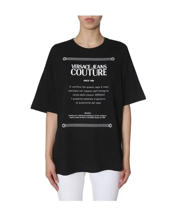 Versace T-shirt With Round Neck