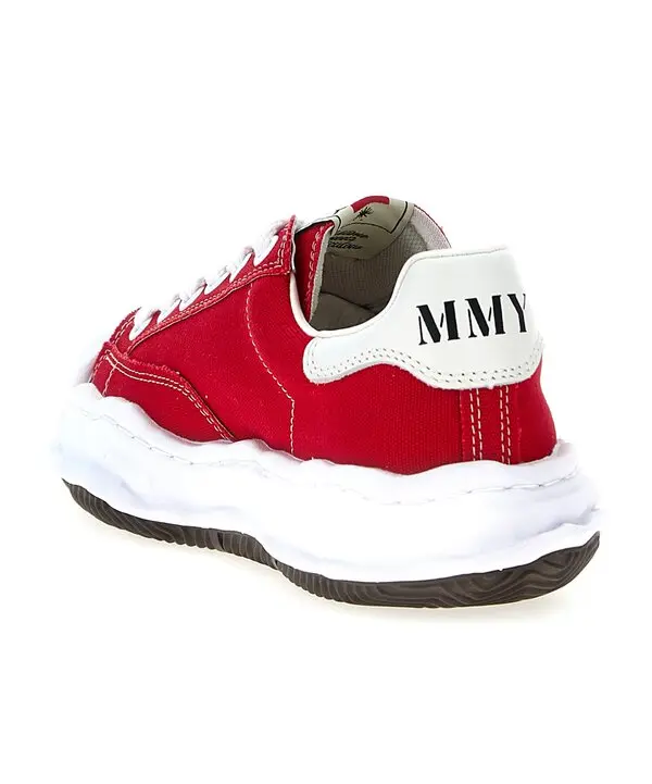 Mihara Yasuhiro Blakey Lace-up Sneakers - Red