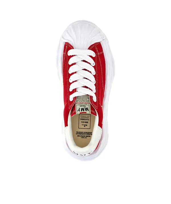 Mihara Yasuhiro Blakey Lace-up Sneakers - Red