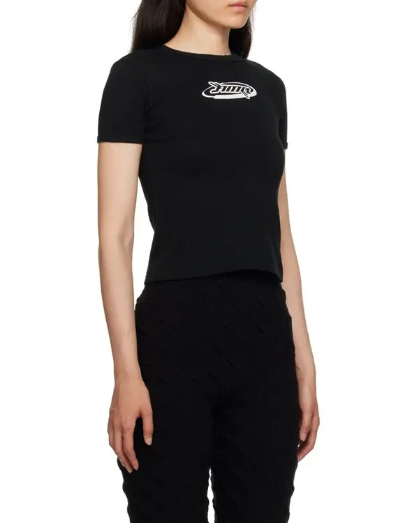 AMBUSH Short Sleeve Crewneck T-shirt - Black