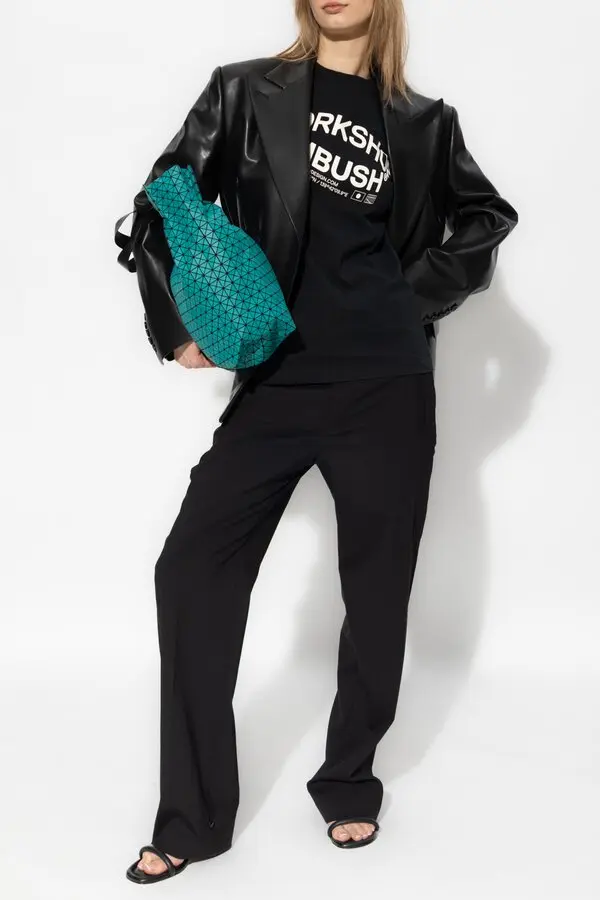 AMBUSH Logo Printed Crewneck T-shirt - Black