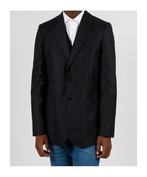 Ami Button-up Jacket - Black