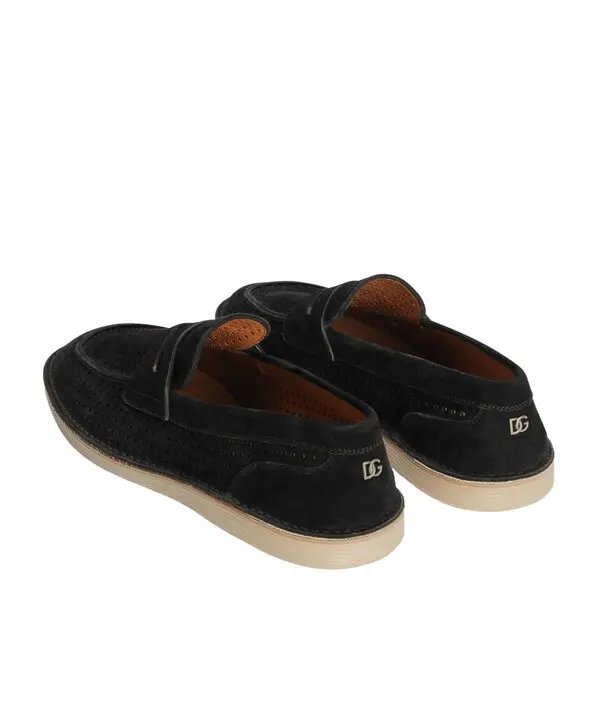 Dolce & Gabbana Perforated Loafers