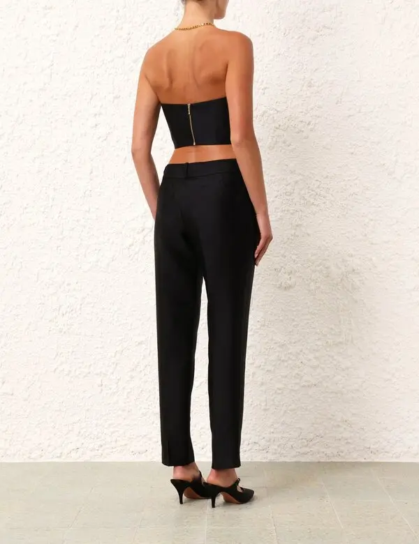 Zimmermann Matchmaker Moulded-cup Crop Top