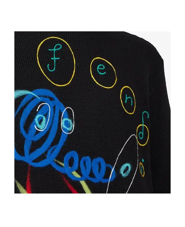 Fendi Embroidered Pullover