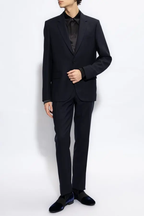Paul Smith Button-up Long-sleeved Suit - Black