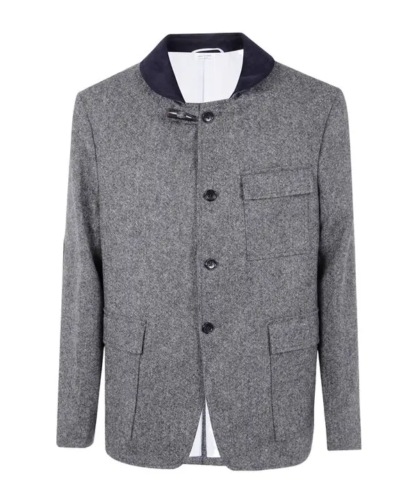 Thom Browne Long-sleeved Button-up Jacket