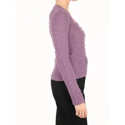 Bottega Veneta Crochet Pompom Jumper