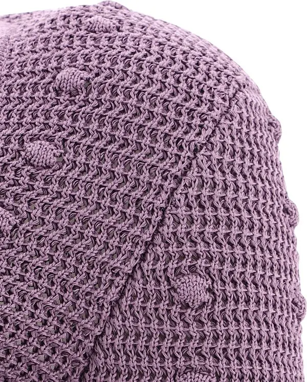 Bottega Veneta Crochet Pompom Jumper - Purple