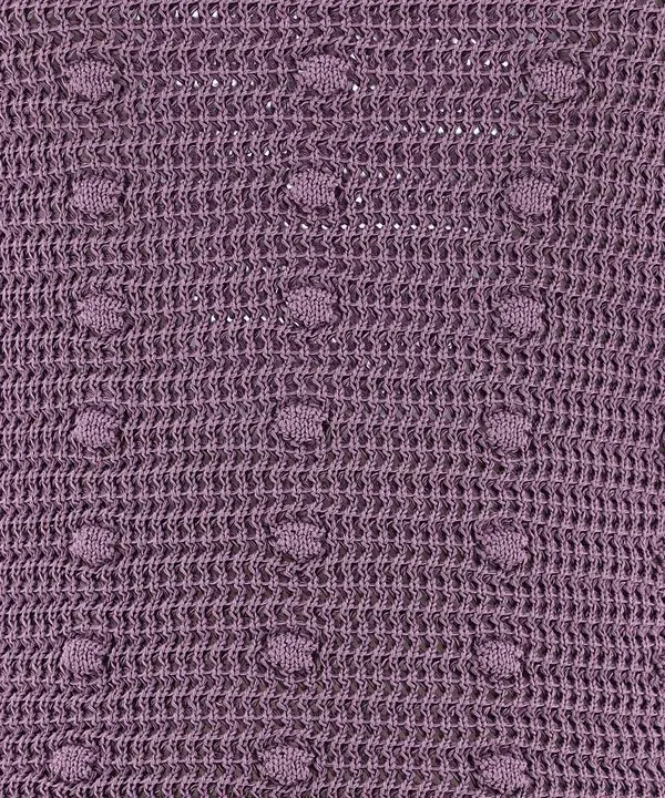 Bottega Veneta Crochet Pompom Jumper - Purple