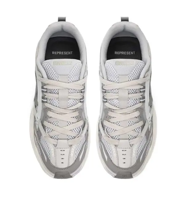 REPRESENT Storm Lace-up Running Sneakers - Gray