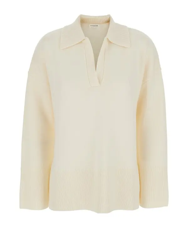 P.a.r.o.s.h Dropped Shoulder Knitted Jumper