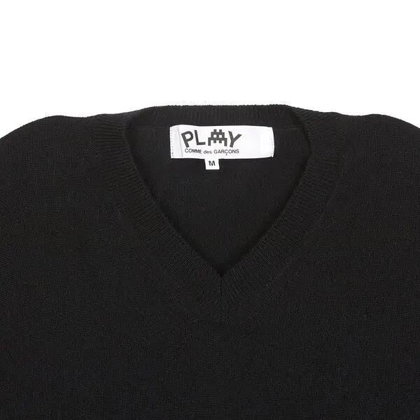 Comme Des Garçons X Invader Long-sleeved Sweater