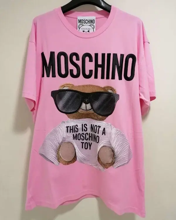 Moschino Printed Cotton T-shirt