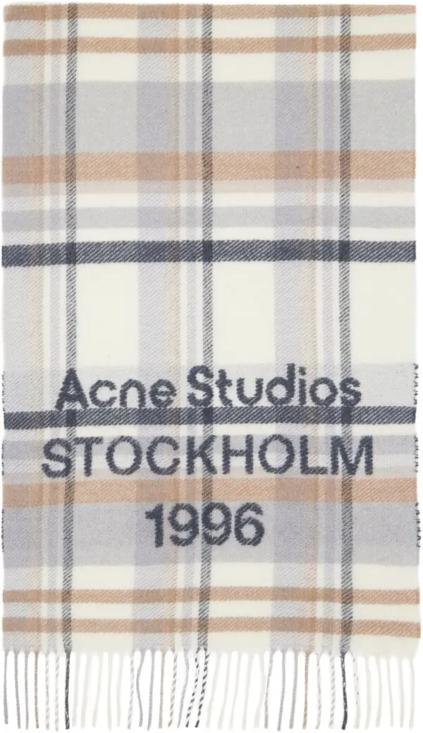 Acne Studios Logo Scarf