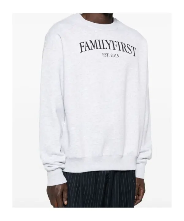 FAMILY FIRST Logo Emblem Sweater