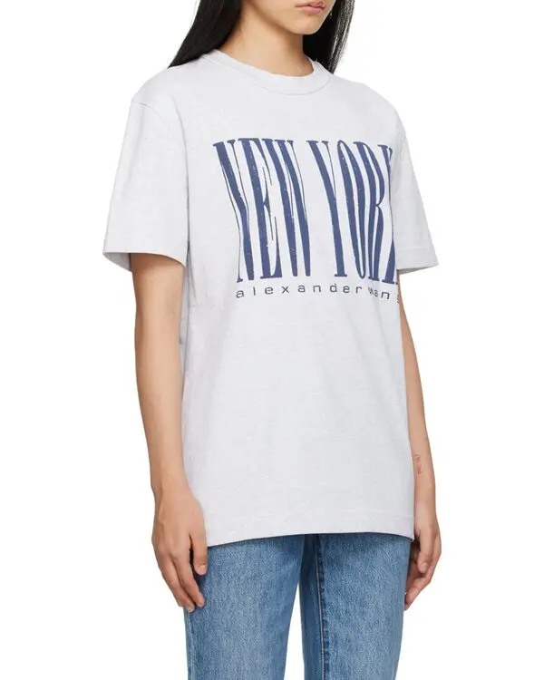 Alexander Wang Geometric Print Crewneck T-shirt