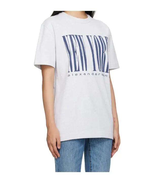 Alexander Wang Geometric Print Crewneck T-shirt
