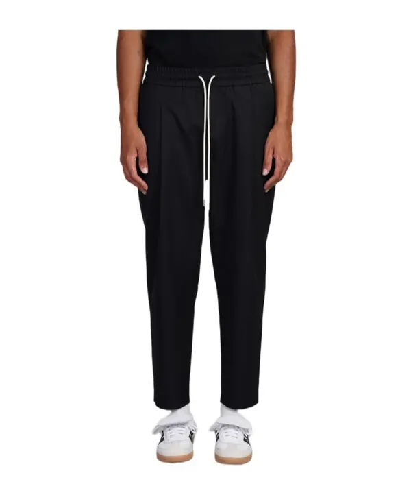 Drole De Monsieur Drawstring Cropped Trousers