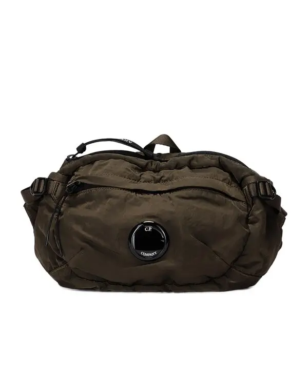 C.P. COMPANY Lens Nylon Waist Pouch - Black