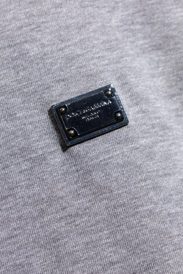 Dolce & Gabbana Oversized Logo Tag Singlet