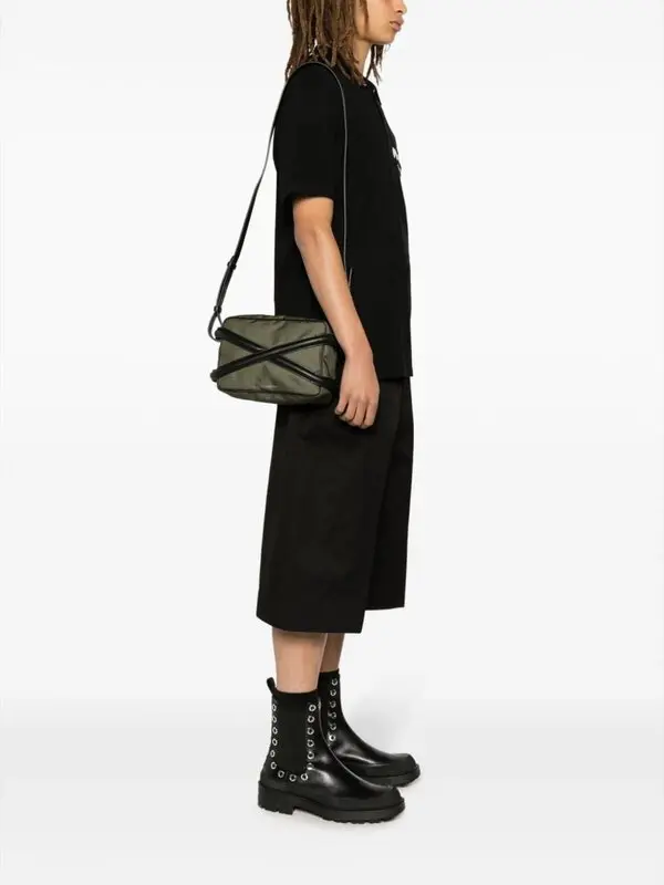 Alexander McQueen Zipped Camera Bag - Black