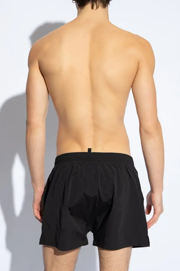 Dsquared2 Logo Print Beach Shorts