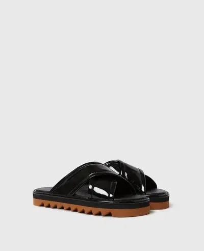 Stella McCartney Open Toe Slip-on Sandals