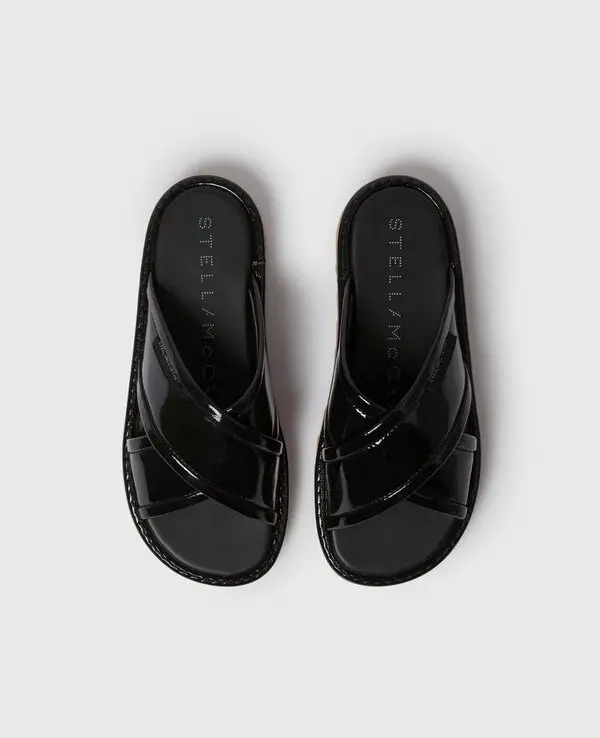 Stella McCartney Open Toe Slip-on Sandals