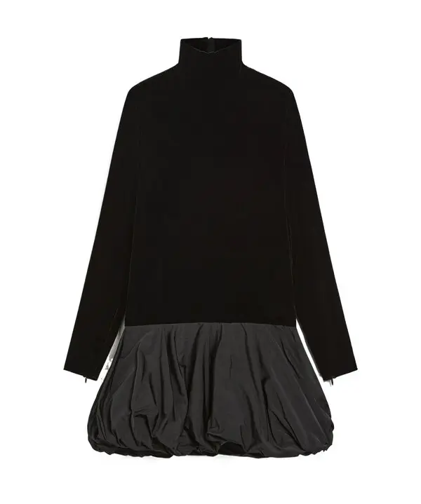 Max Mara Velvet Mini Dress