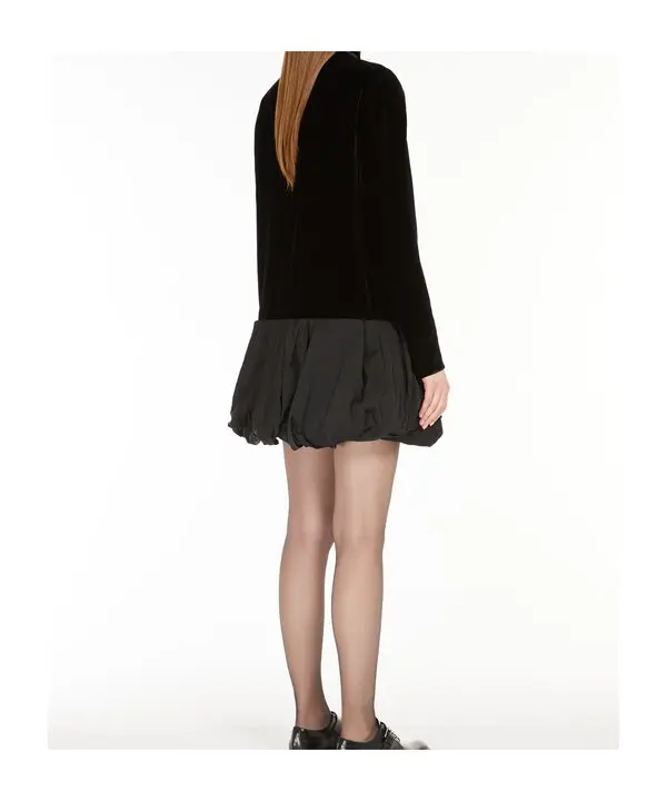 Max Mara Velvet Mini Dress
