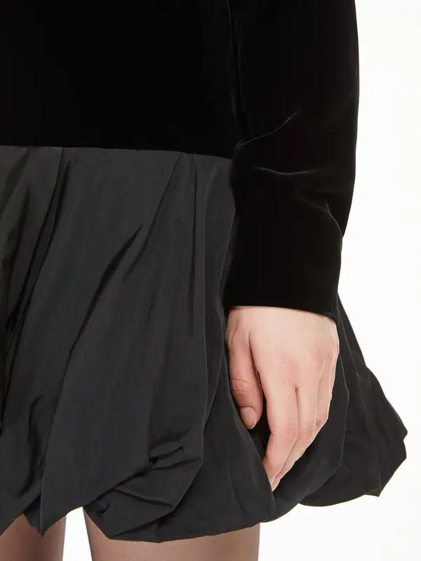 Max Mara Velvet Mini Dress