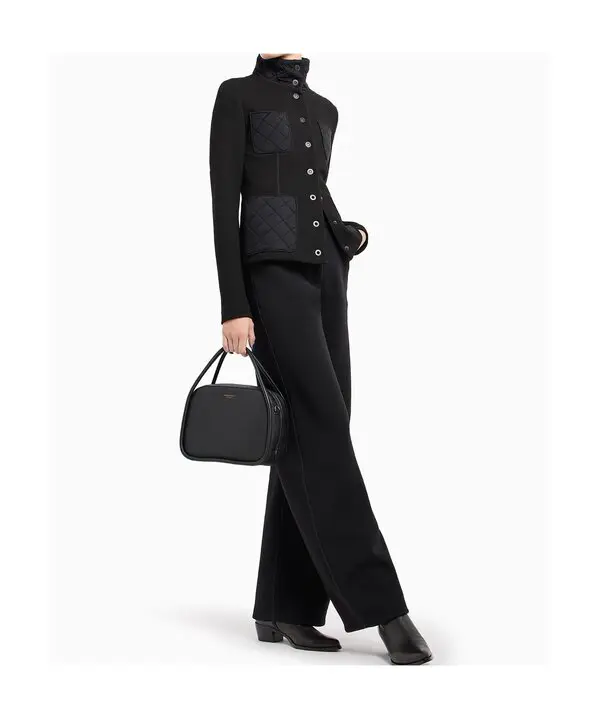 Giorgio Armani Knitted Single-breasted Jacket