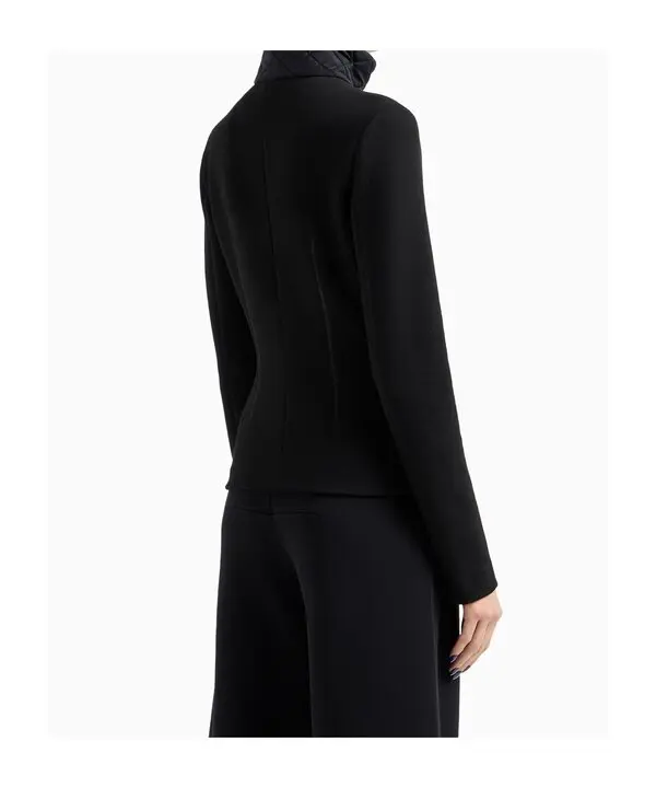 Giorgio Armani Knitted Single-breasted Jacket