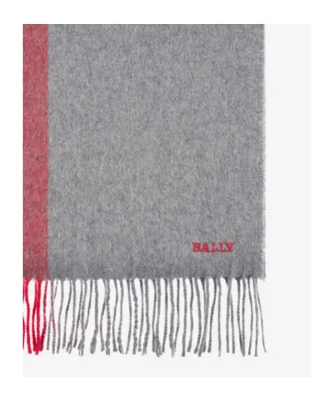 Bally Striped Tassel Scarf