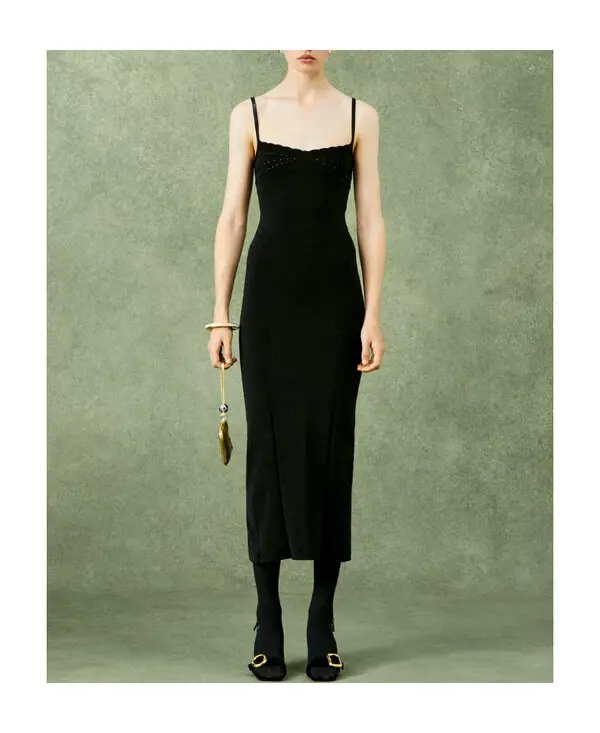 Jacquemus Fiesta Glitter Dress