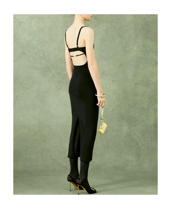 Jacquemus Fiesta Glitter Dress