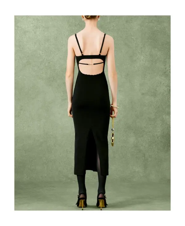 Jacquemus Fiesta Glitter Dress