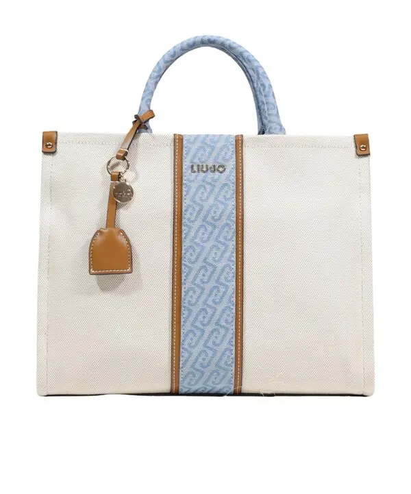 Liu Jo Medium Jacquard Bag - White