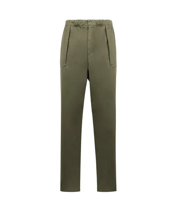 Aspesi High-waist Straight Leg Trousers